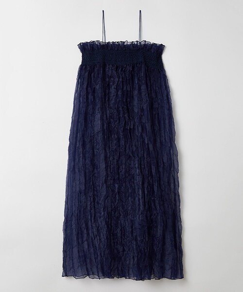 leinwande（ラインヴァンド）の「Recycle Organdy Pleats Dress（ワンピース）」 - WEAR