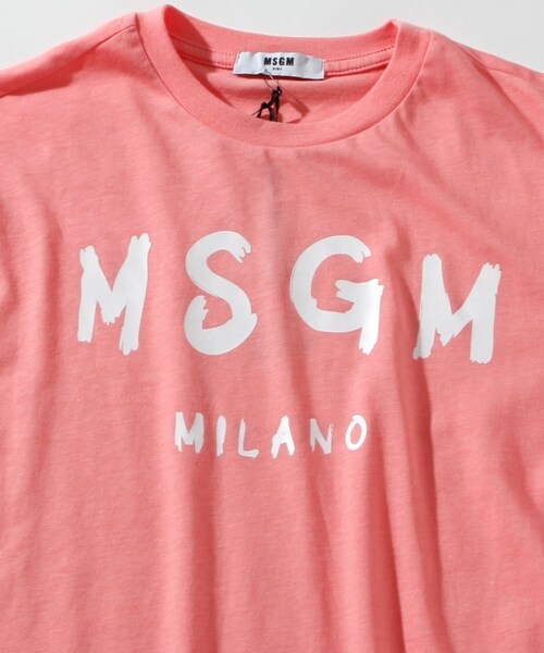 MSGM（エムエスジーエム）の「MSGM(エムエスジーエム)Kids & Junior プリント半袖Tシャツ（）」 - WEAR