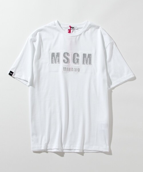 MSGM（エムエスジーエム）の「MSGM(エムエスジーエム)Kids & Junior プリント半袖Tシャツ（）」 - WEAR