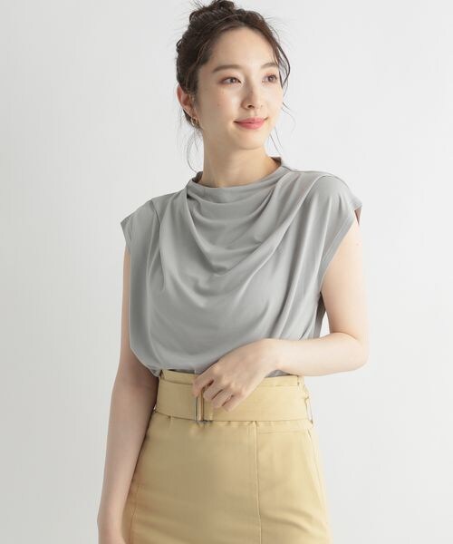 Andemiu（アンデミュウ）の「ドレープフレンチカットソー（）」 - WEAR