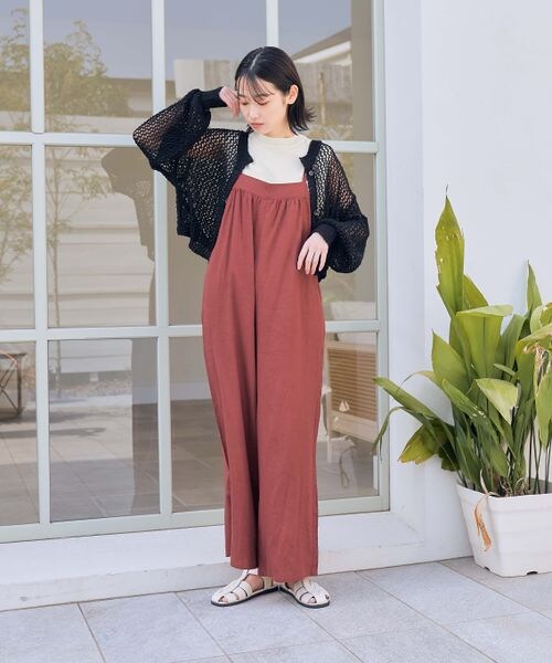 LAKOLE（ラコレ）の「リネンMIXリラックスサロペット（その他）」 - WEAR