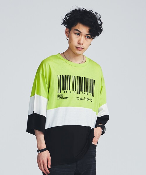 SHAREEF（シャリーフ）の「STUDIOUS別注BARCODE T（Tシャツ/カットソー）」 - WEAR