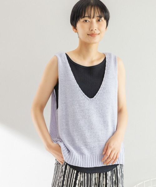 LEPSIM（レプシィム）の「5ゲージテープヤーンベスト（）」 - WEAR