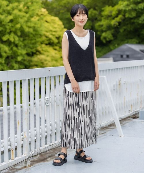 LEPSIM（レプシィム）の「5ゲージテープヤーンベスト（）」 - WEAR