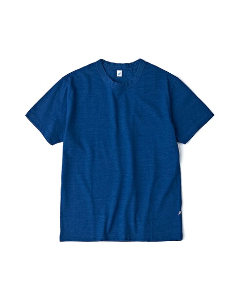 PURE BLUE JAPAN（ピュアブルージャパン）の「SS-5011 M.Indigo Jersey Crew Neck S/S T ...