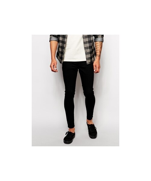 Cheap Monday（チープマンデイ）の「Cheap Monday Jeans Low Spray Super Skinny Black ...