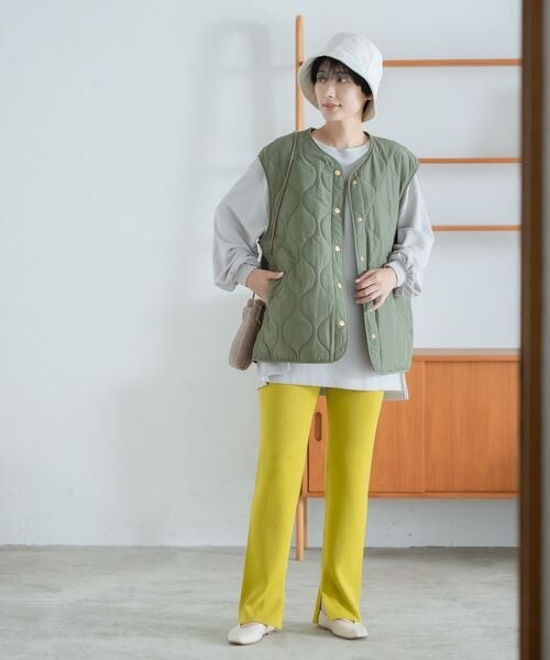 LEPSIM（レプシィム）の「キルティングベスト（）」 - WEAR