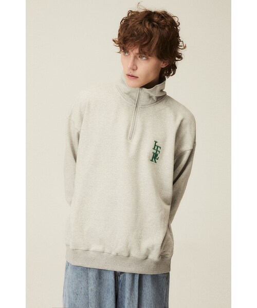 ITER（イター）の「[ITER] SYMBOL LOGO HALF ZIP-UP ANORAK SWEATSHIRTS（）」 - WEAR