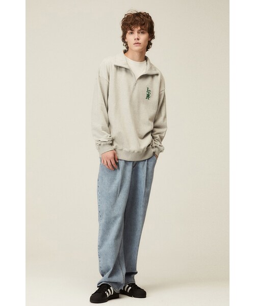 ITER（イター）の「[ITER] SYMBOL LOGO HALF ZIP-UP ANORAK SWEATSHIRTS（）」 - WEAR