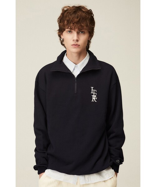 ITER（イター）の「[ITER] SYMBOL LOGO HALF ZIP-UP ANORAK SWEATSHIRTS（）」 - WEAR