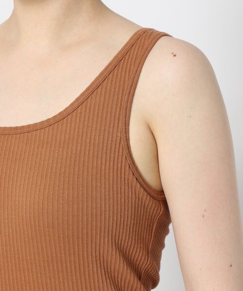 BAYFLOW（ベイフロー）の「ベストボディブラカップ付きリブタンク／NEW BASIC series 22AW（）」 - WEAR