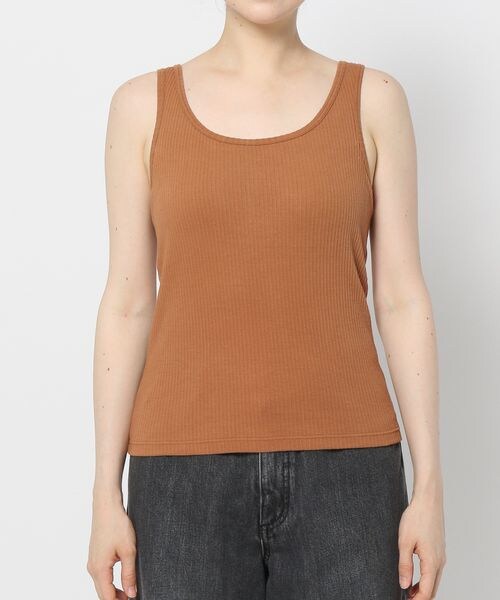 BAYFLOW（ベイフロー）の「ベストボディブラカップ付きリブタンク／NEW BASIC series 22AW（）」 - WEAR