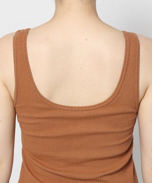 BAYFLOW（ベイフロー）の「ベストボディブラカップ付きリブタンク／NEW BASIC series 22AW（）」 - WEAR