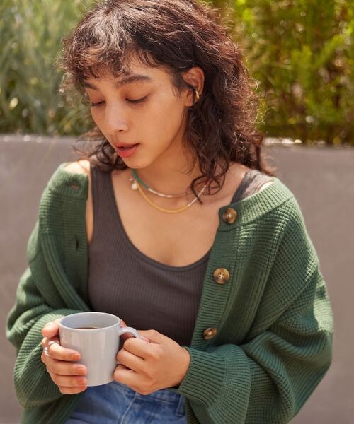 BAYFLOW（ベイフロー）の「ベストボディブラカップ付きリブタンク／NEW BASIC series 22AW（）」 - WEAR