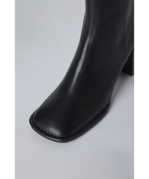 suecomma bonnie（シューコンマボニー）の「Square ankle boots(black)（）」 - WEAR