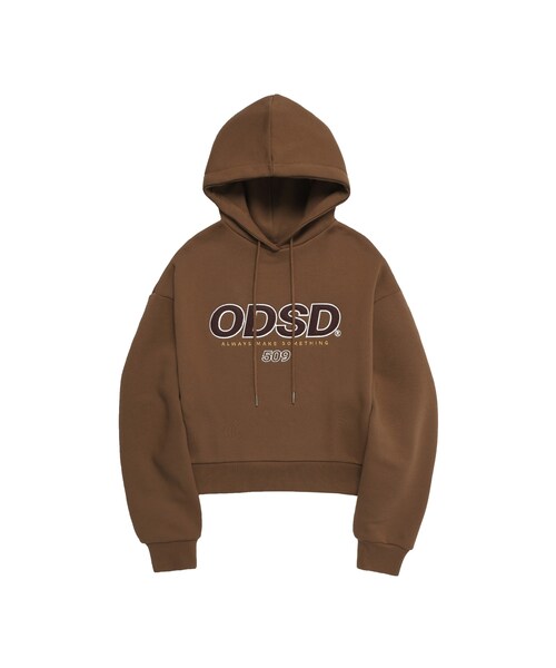 ODD STUDIO（オッドスタジオ）の「ODSD 로고 아플리케 크롭 후드 - 8COLOR（）」 - WEAR