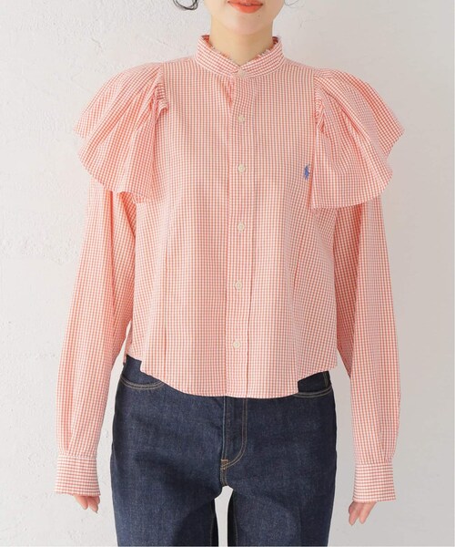 Bonum（ボナム）の「RL SLV FRILL SH：フリルシャツ（その他）」 - WEAR