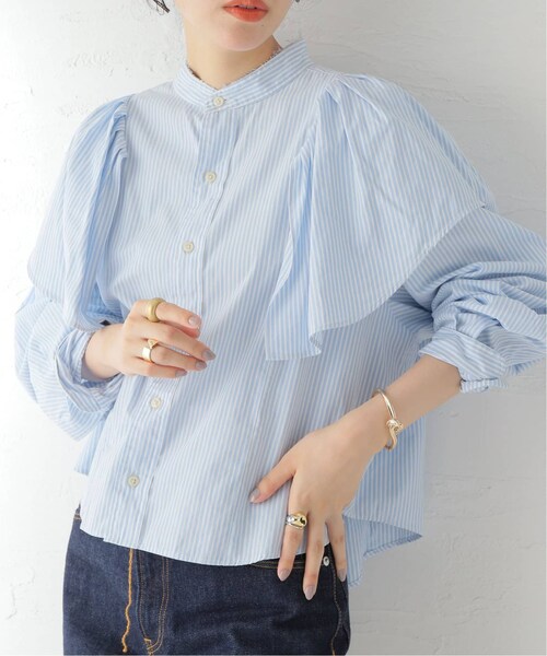 Bonum（ボナム）の「RL SLV FRILL SH：フリルシャツ（その他）」 - WEAR