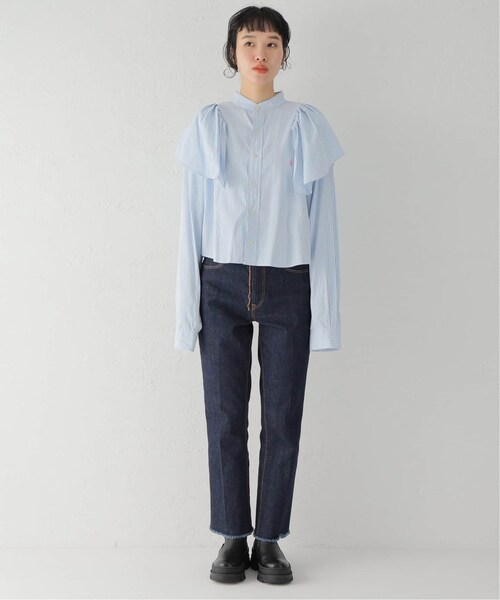 Bonum（ボナム）の「RL SLV FRILL SH：フリルシャツ（その他）」 - WEAR