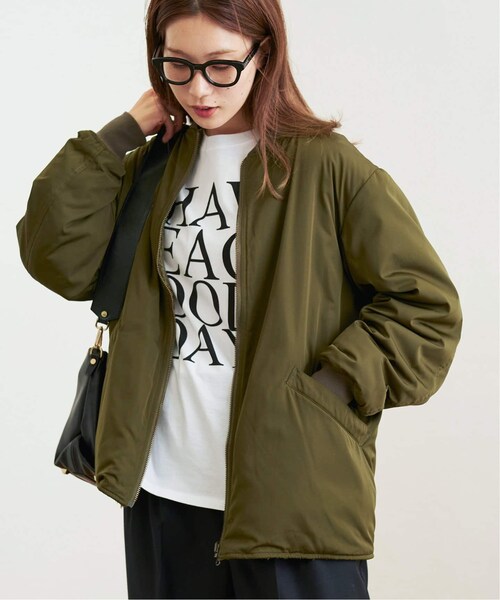 FRAMeWORK（フレームワーク）の「【ARMY TWILL / アーミーツイル】Polyester weather reversible MA-1（その他）」 - WEAR