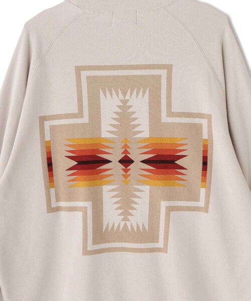 BEAVER（ビーバー）の「PENDLETON/ペンドルトン Raglan Back Print Sweat Pullover ラグランバックプリントスウェットプルオー（）」 - WEAR