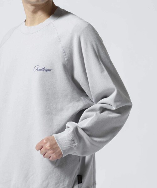 BEAVER（ビーバー）の「PENDLETON/ペンドルトン Raglan Back Print Sweat Pullover ラグランバックプリントスウェットプルオー（その他）」 - WEAR