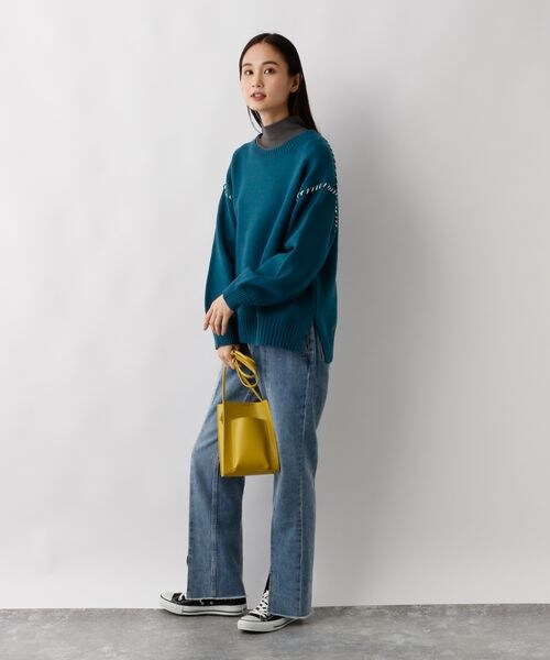 GLOBAL WORK（グローバルワーク）の「Beauteeハイネック長袖WARM（トップス）」 - WEAR