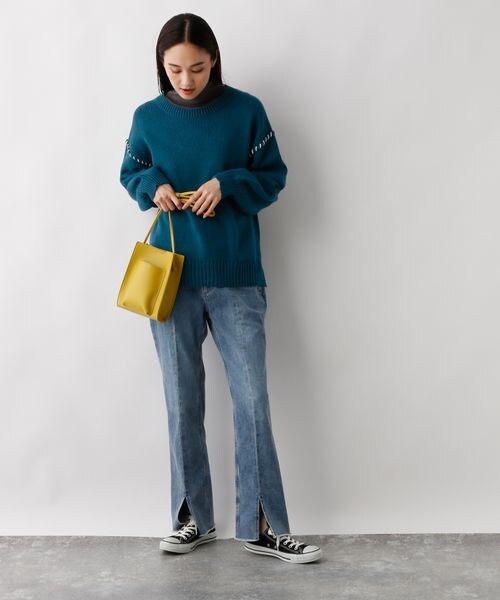 GLOBAL WORK（グローバルワーク）の「Beauteeハイネック長袖WARM（トップス）」 - WEAR