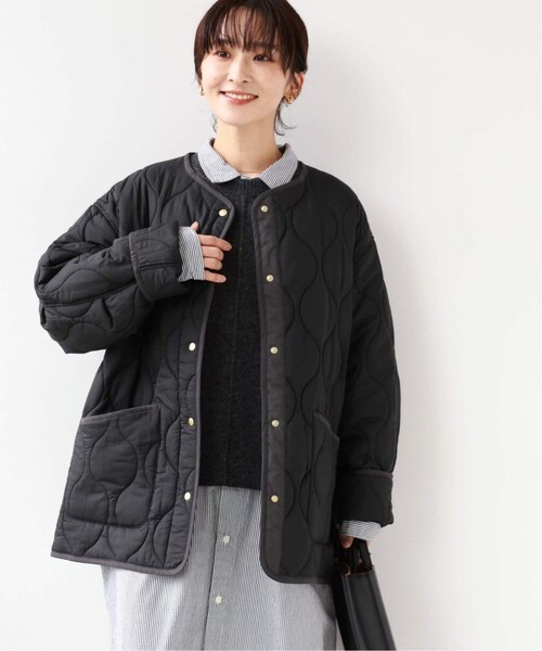 JOURNAL STANDARD relume（ジャーナルスタンダード レリューム）の「《追加予約》MINI RIPキルティングブルゾン ...