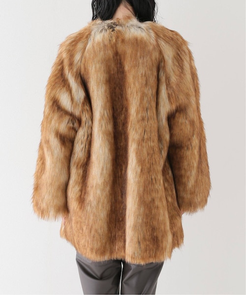 Spick and Span（スピックアンドスパン）の「≪一部店舗+WEB限定≫【Uhr/ウーア】 Eco Fur Short Coat（その ...