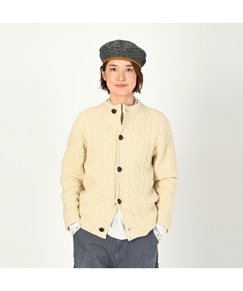 45r（フォーティファイブアール）の「USモーの908アランカーディガン（トップス）」 - WEAR