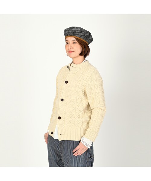 45r（フォーティファイブアール）の「USモーの908アランカーディガン（トップス）」 - WEAR