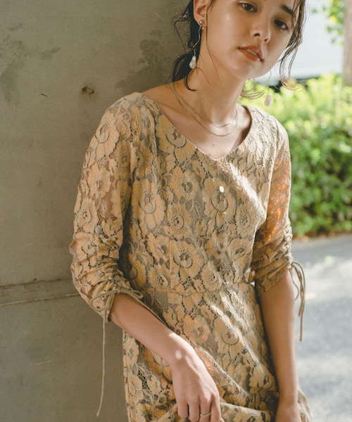 Kastane（カスタネ）の「【オケージョンドレス】Uneven bicolor dress（ワンピース）」 - WEAR