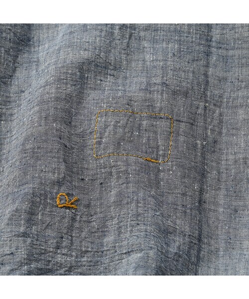 45R（フォーティファイブアール）の「藍ダンガリーインドカディdeTシャツ（）」 - WEAR