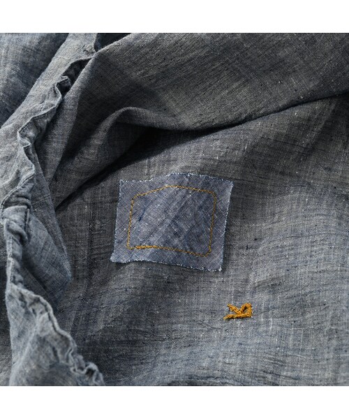 45R（フォーティファイブアール）の「藍ダンガリーインドカディdeTシャツ（）」 - WEAR