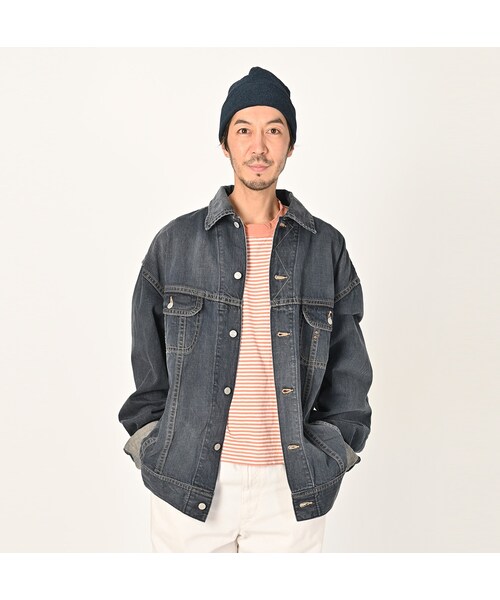 45R（フォーティファイブアール）の「ライ麦デニムの908Gジャン 9.8サイズ（影色納戸 重）（）」 - WEAR