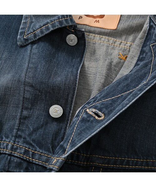 45R（フォーティファイブアール）の「ライ麦デニムの908Gジャン 9.8サイズ（影色納戸 重）（）」 - WEAR