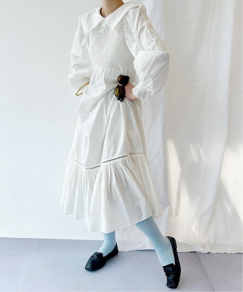 Charles Chaton（シャルルシャトン）の「clumsy smocking dress スモッキングドレス（）」 - WEAR