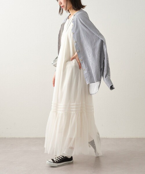 CIAOPANIC TYPY（チャオパニックティピー）の「【インナー付き】チュールキャミワンピース（）」 - WEAR