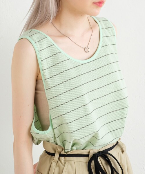 Kastane(カスタネ)（カスタネ）の「【WHIMSIC】THERMAL TANK TOP（タンクトップ）」 - WEAR