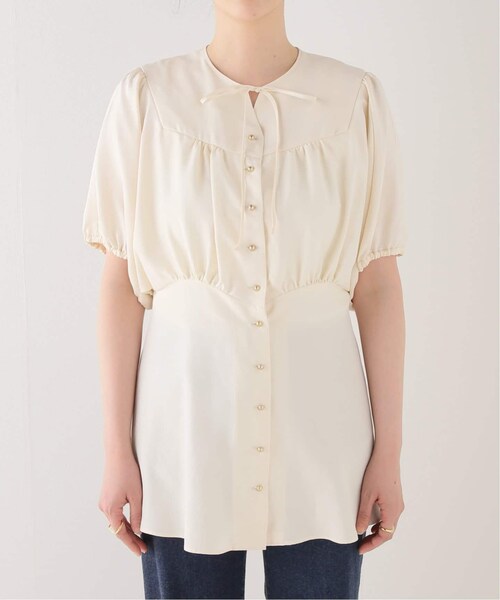IENA（イエナ）の「【leur logette/ルールロジェット】 Powder silk ブラウス（）」 - WEAR