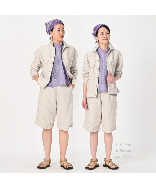 45r（フォーティファイブアール）の「リネンの908Gジャン（ジャケット/アウター）」 - WEAR