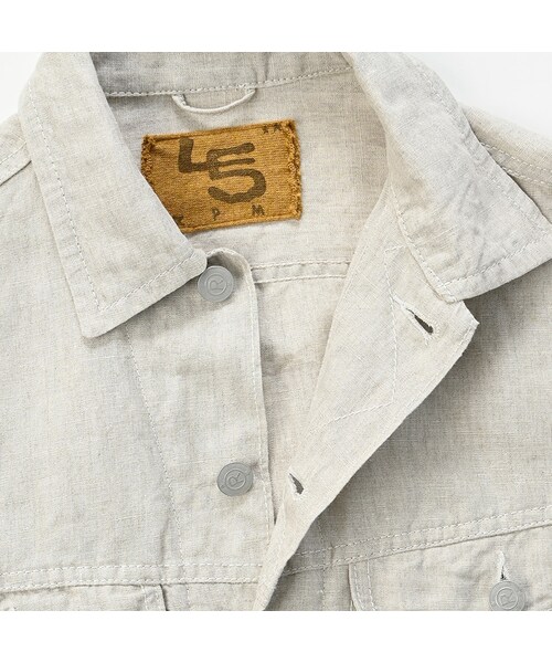 45R（フォーティファイブアール）の「リネンの908Gジャン（）」 - WEAR