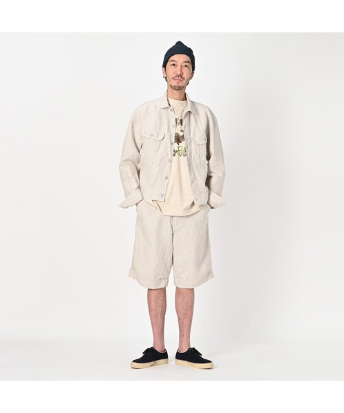 45r（フォーティファイブアール）の「リネンの908Gジャン（ジャケット/アウター）」 - WEAR