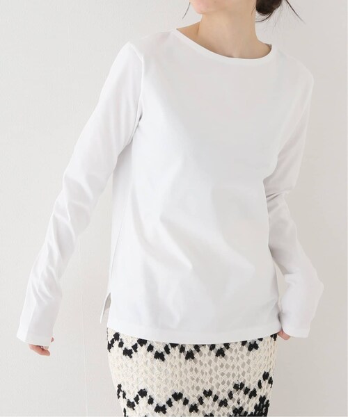 IENA（イエナ）の「SUVIN COTTON コンパクトTシャツ（）」 - WEAR