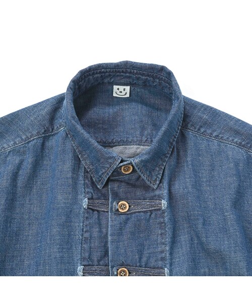 45R（フォーティファイブアール）の「シャツデニムの908 8ノットシャツ（重）（）」 - WEAR