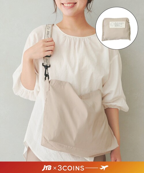 3coins（3coins）の「【JTB】折りたたみワンショルBAG（ショルダーバッグ）」 - WEAR