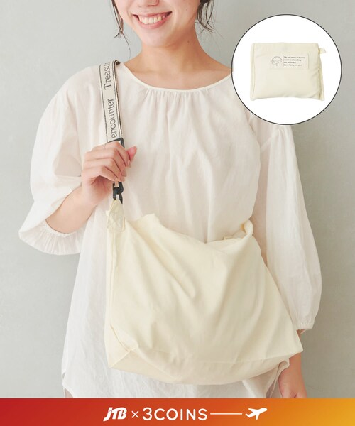 3coins（3coins）の「【JTB】折りたたみワンショルBAG（ショルダーバッグ）」 - WEAR