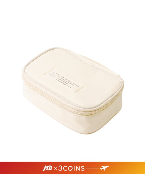 3coins（3coins）の「【JTB】コスメポーチ：小サイズ（ポーチ）」 - WEAR