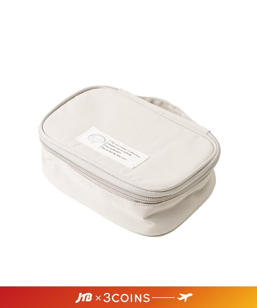 3coins（3coins）の「【JTB】コスメポーチ：小サイズ（ポーチ）」 - WEAR